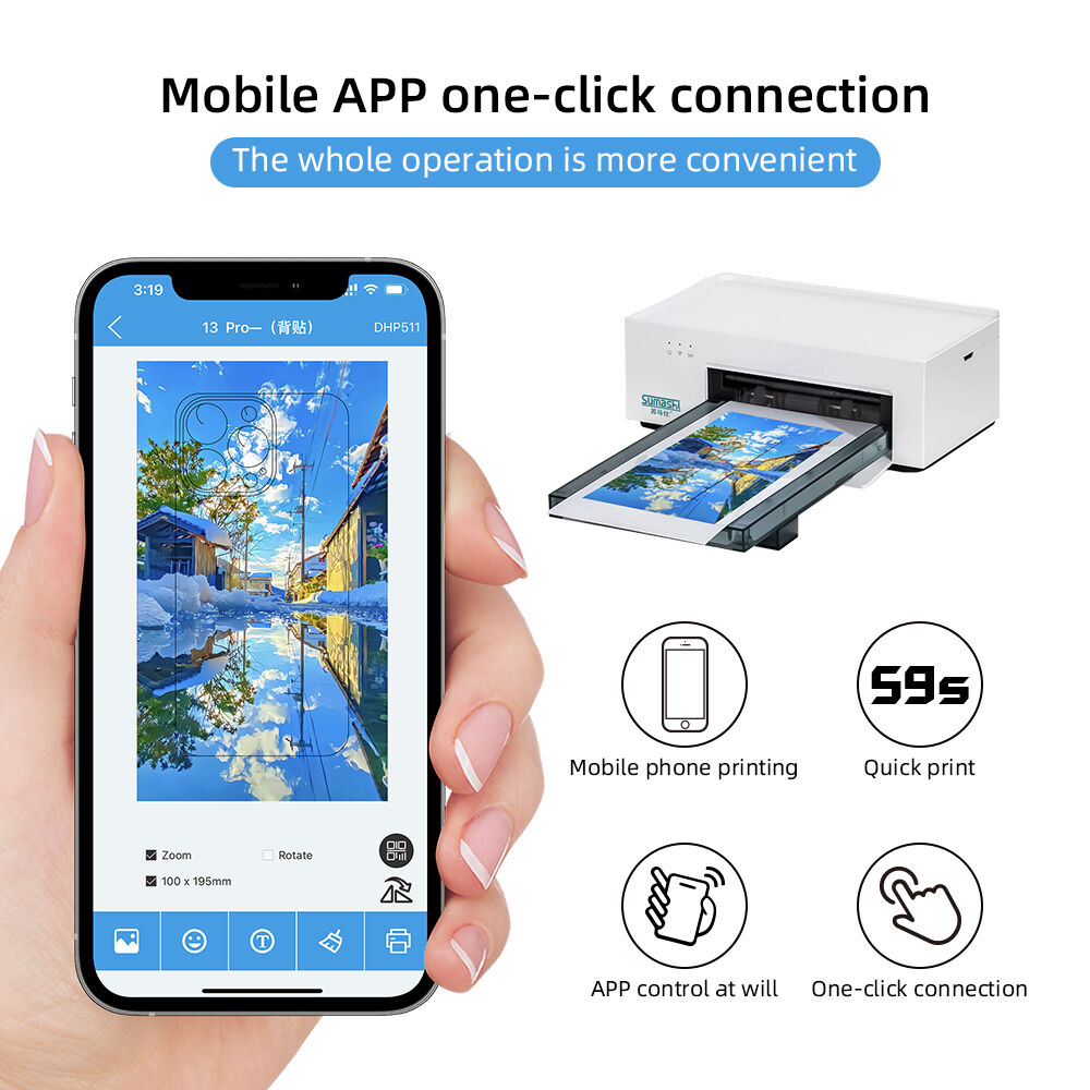 3d Phone Back Printer Mobile Skin Printing Machine For Hydrogel Mobile ...