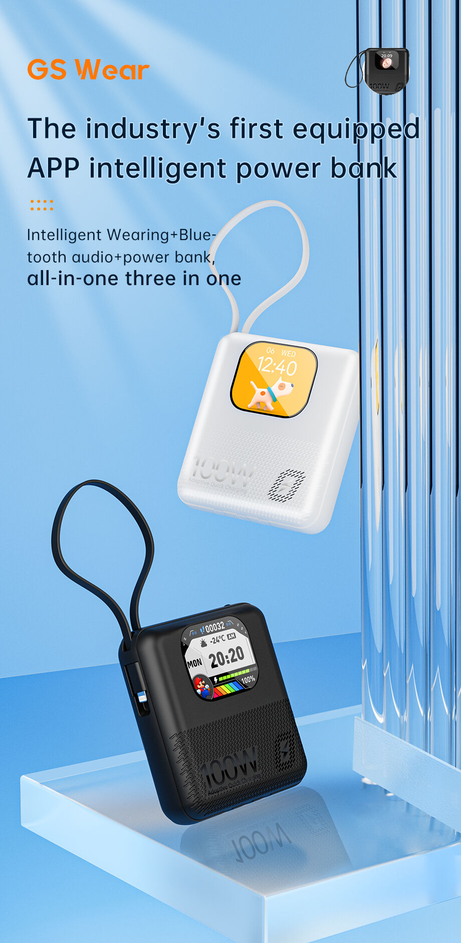 M5 Network Smart Power, Make Phone Calls, Multi-sport Mode, Artificial Intelligence Control ...