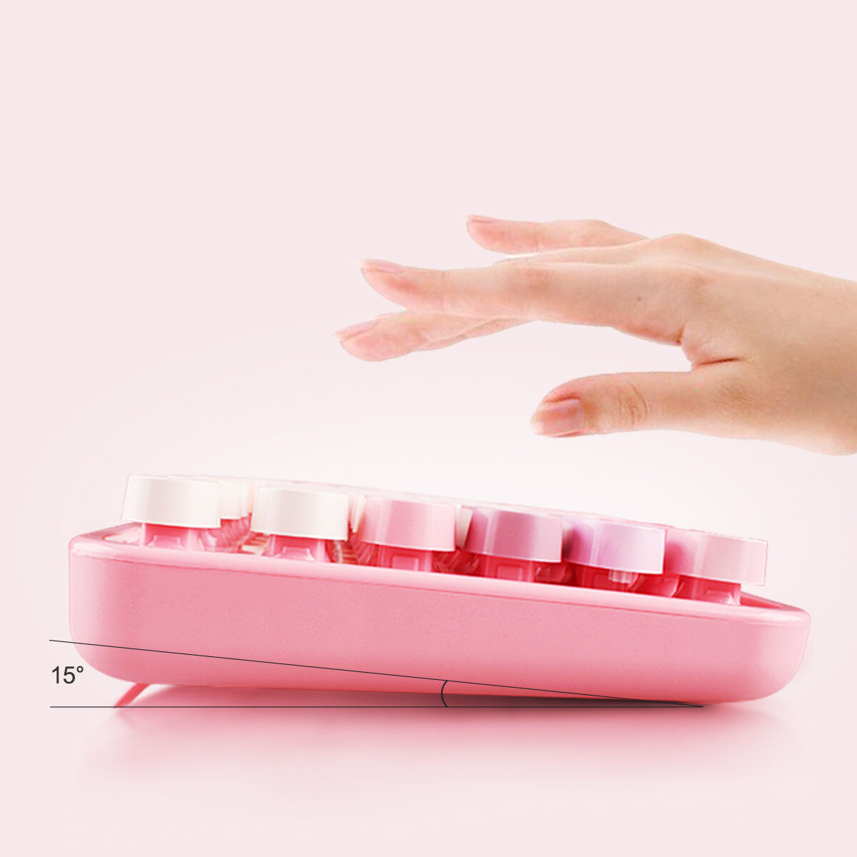 Most Popular Fashionable Cute Round Key Design Universal Mouse ...