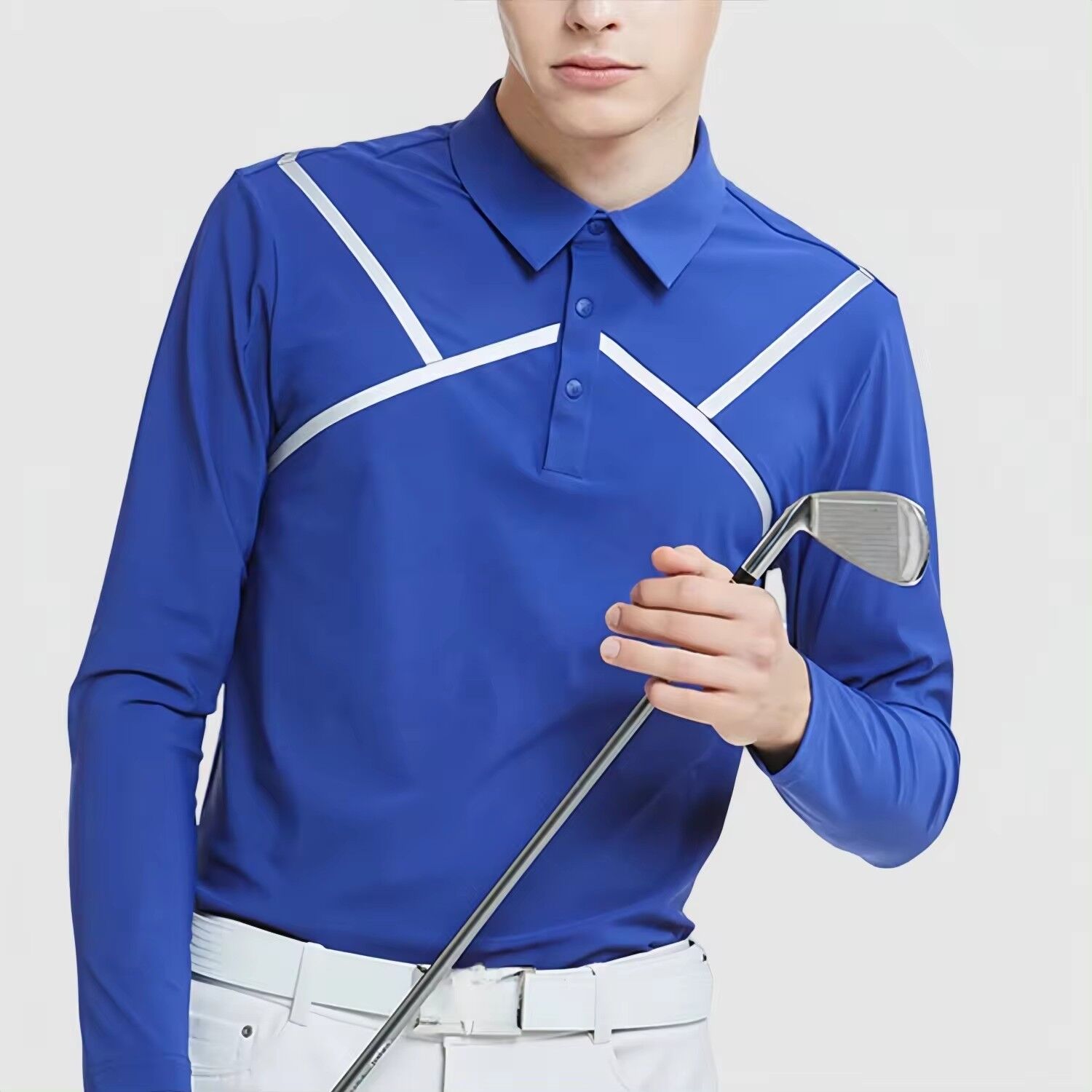 High Quality Custom Design Your Own Brand Polo Shirt Long Sleeves Men's ...