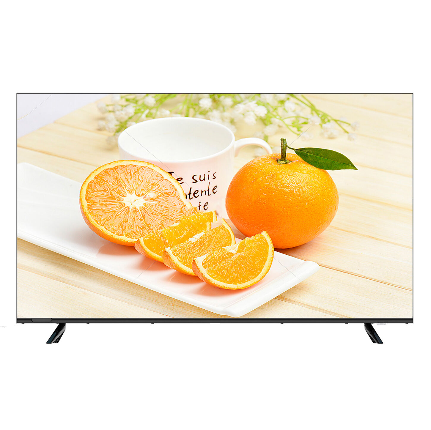 Factory Direct High Quality China Wholesale 43“4k Smart Led Tv Framless ...