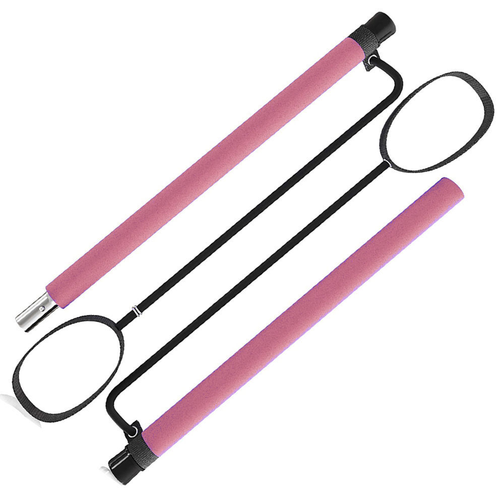 Pilates Stick Bar Resistance Band Bar Home Gym Portable Pull Rods ...