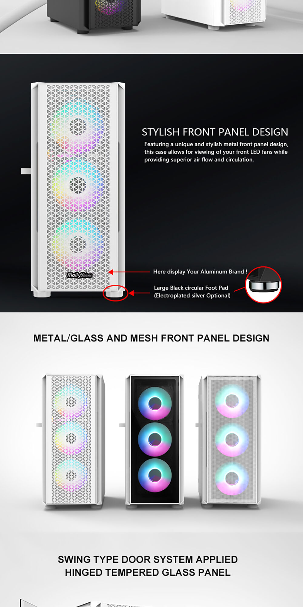 Factory Direct High Quality China Wholesale Wholesale 0.5mm Spcc Pc ...