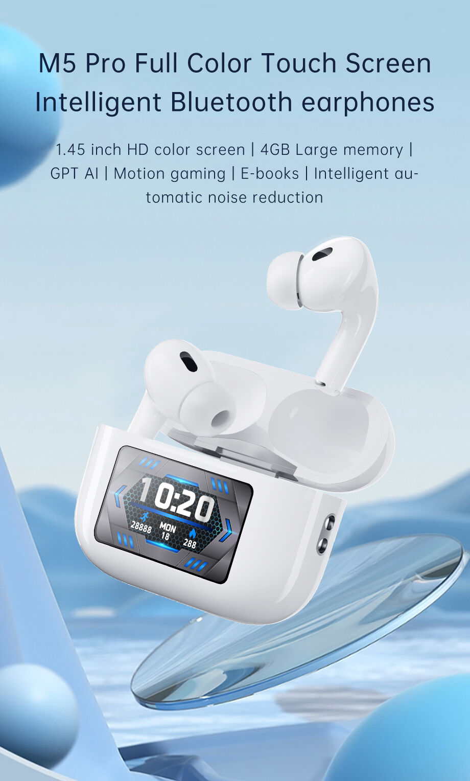 Buy China Wholesale M5 Pro Bluetooth Headset, Super High Sound Quality ...