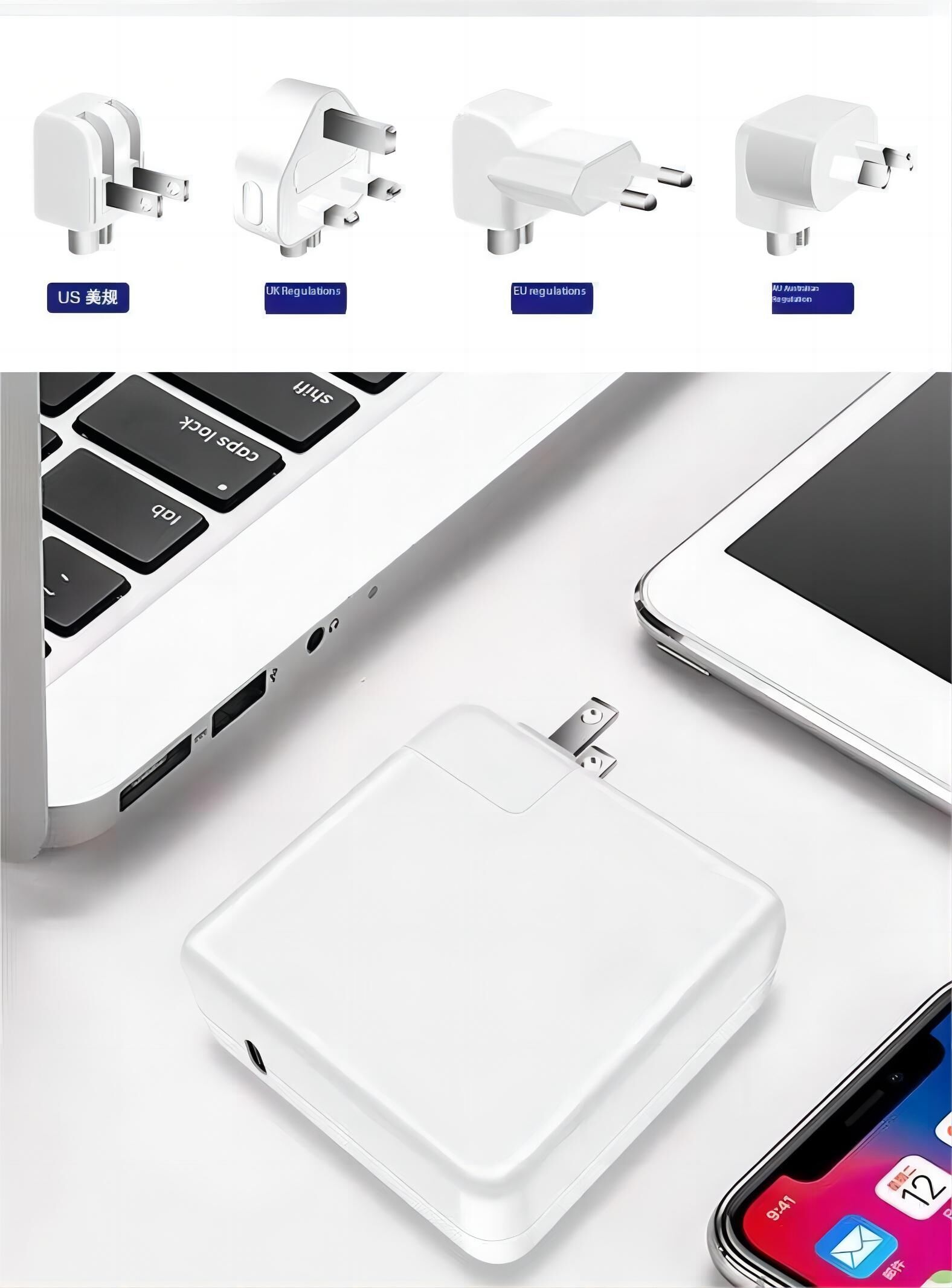 Factory Price Pd 30w Usb Power Travel Adapter For Mobile Phone, Travel ...