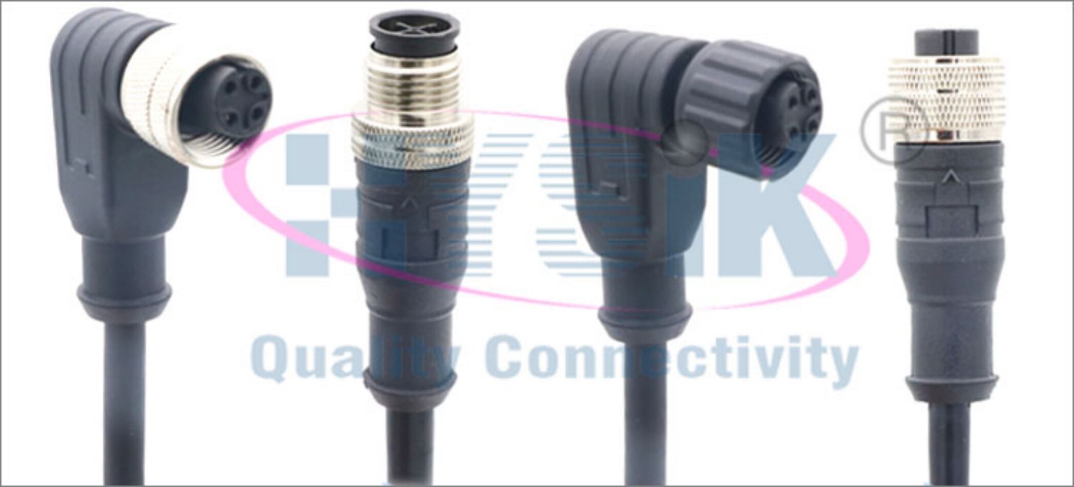 Bulk Buy China Wholesale M12 5 Poles Cable A Coding 90 Deg Angled ...