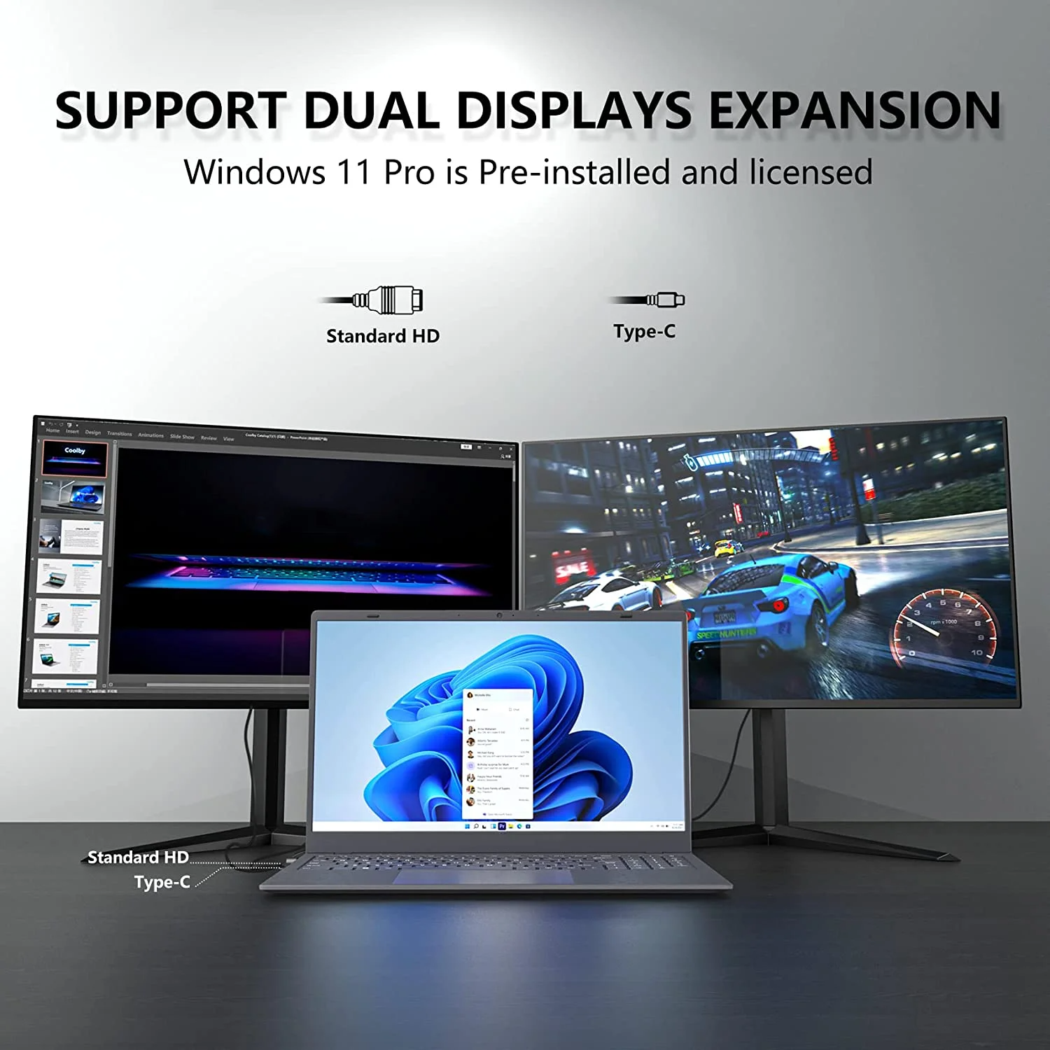 New Design 15.6'' Intel Notebook N95 Win11 Laptop Computer China ...