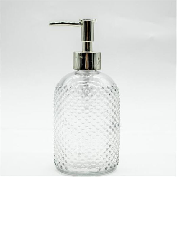 Hot Sale Glass Soap & Lotion Dispenser Refillable Liquid Pump Bottle Jx ...