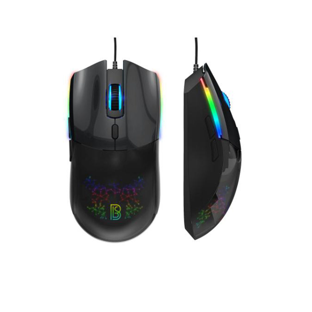 Oem Usb Computer Wired Rgb Gaming Mouse With Translucent Housing And ...