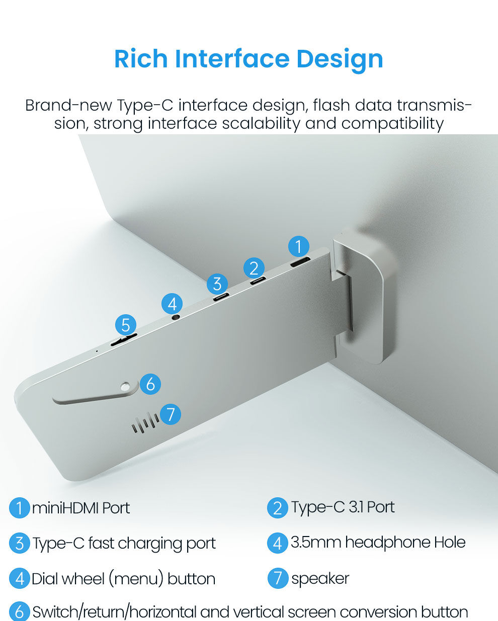 Factory Oem Odm 16.1inch Monitor High Quality All-in-one Bracket ...