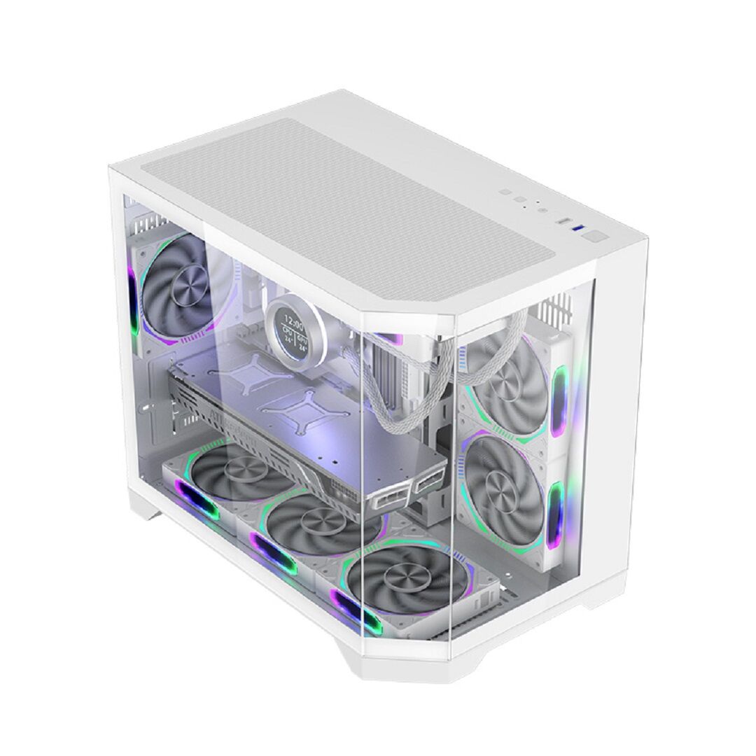 New Design Micro Atx Gaming Pc Case Usb3.0 Tempered Glass Case Computer ...