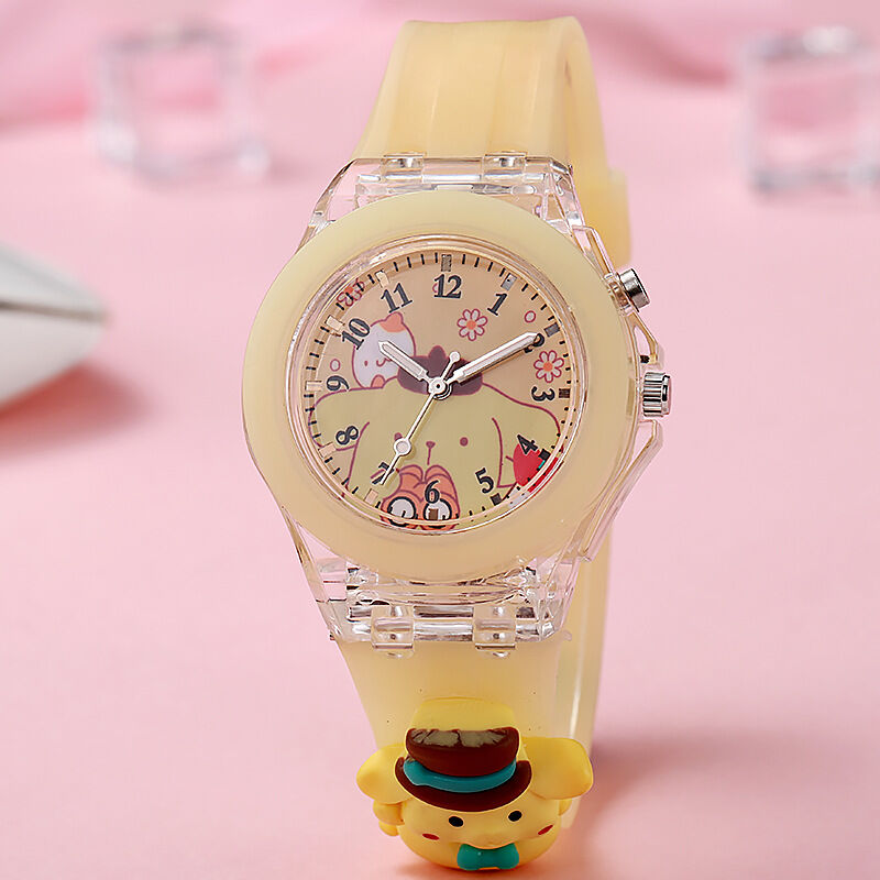 Fashion 66 Designs Cartoon Slap Snap On Silicone Wrist Watch Boys Girls ...