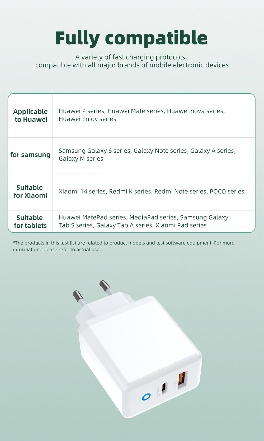 New Arrival Gan Wall Charger Pd 35w Type-c Fast Charger For Mobile ...