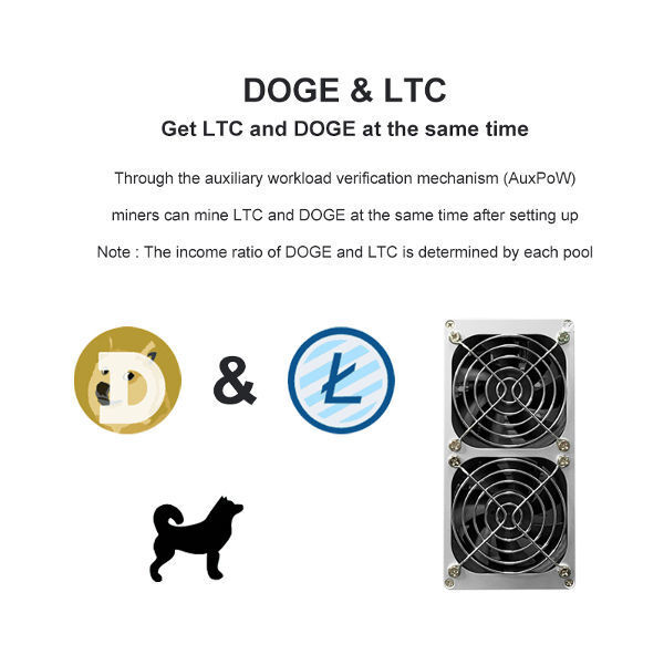 New Goldshell Mini Doge Pro 205mh/s 220w Doge Ltc Coin Miner Server Super Silent For Homeusage ...