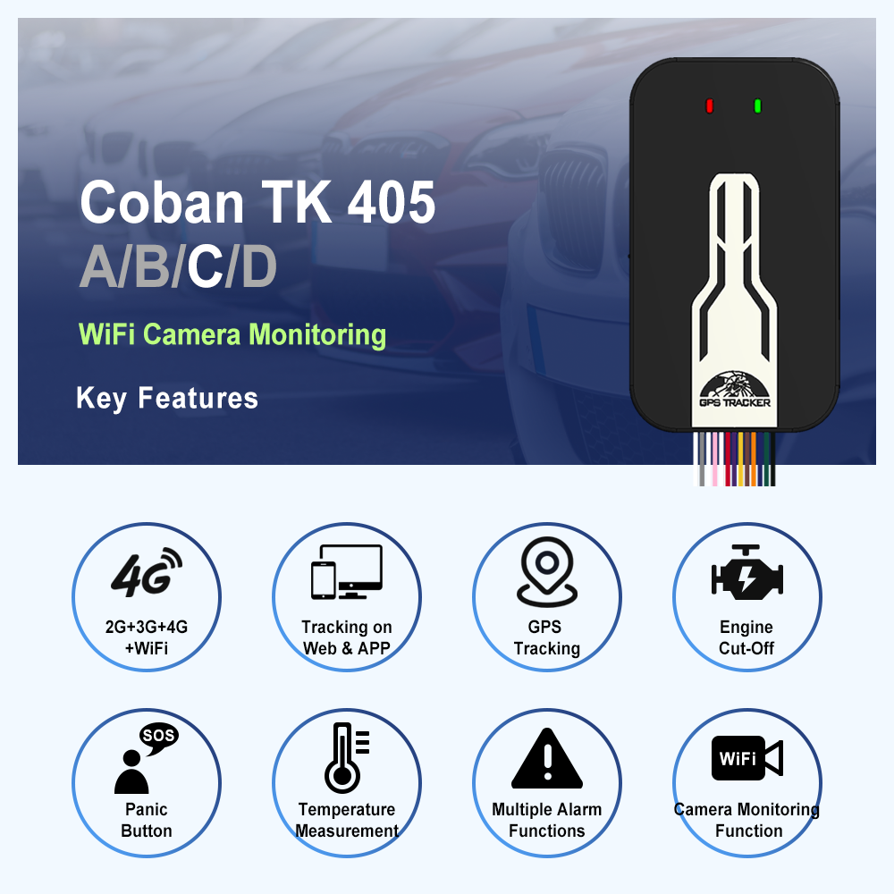 Coban 405 Auto Electronics 4g Gps Fleet Management Device Car Tracker ...