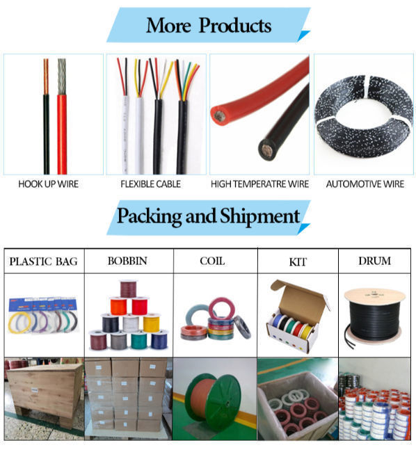 Xlpe Electrical Wire Ul3398 300v 105c Single Core Hook Up Wire $0.03 ...