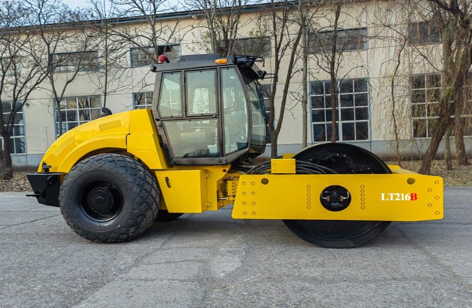 Chinese Roller 16tons Mechanical Drive Single Drum Roadroller For ...