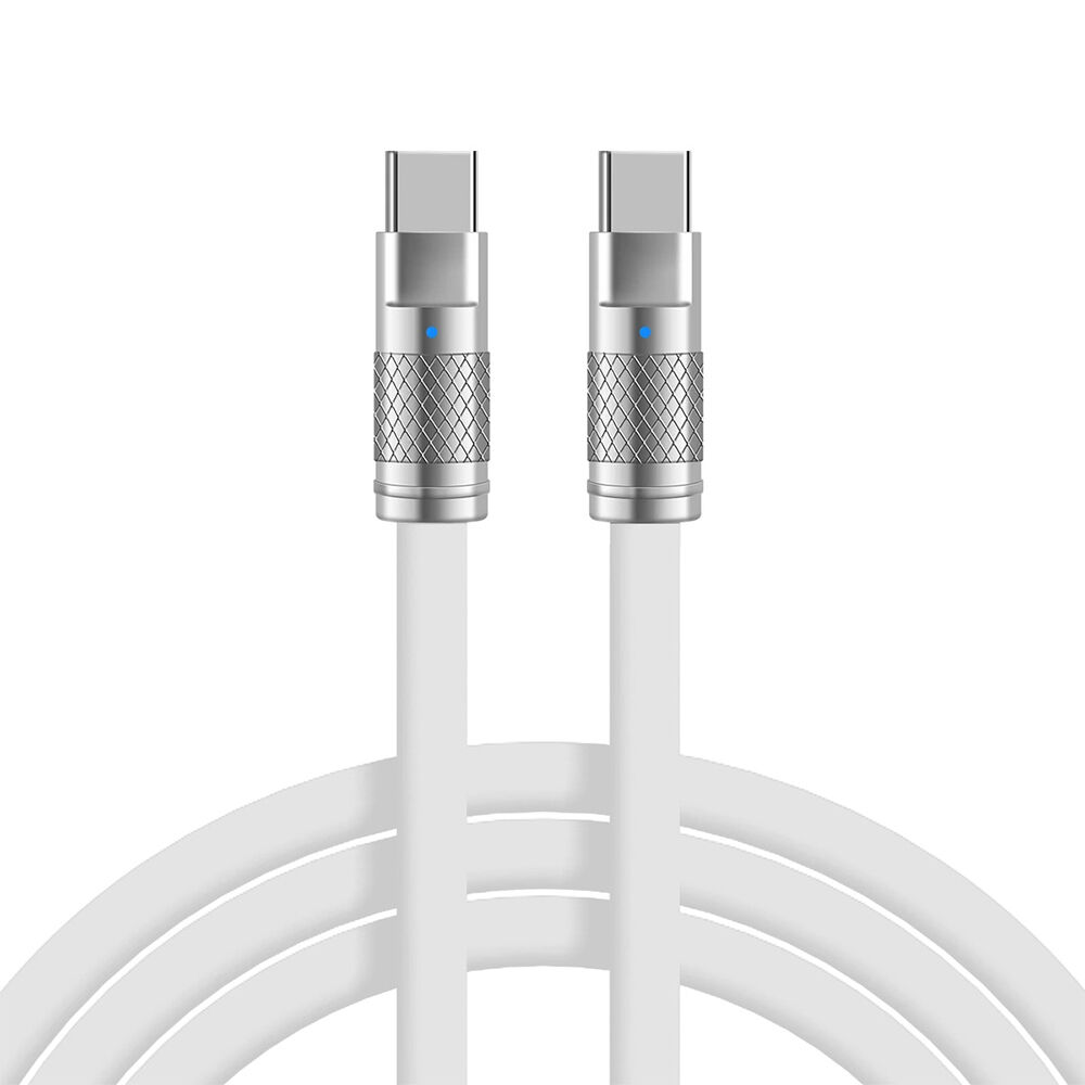 Luquid Soft Usb Cable Micro Usb Type C Lightning Fast Charging Cable ...