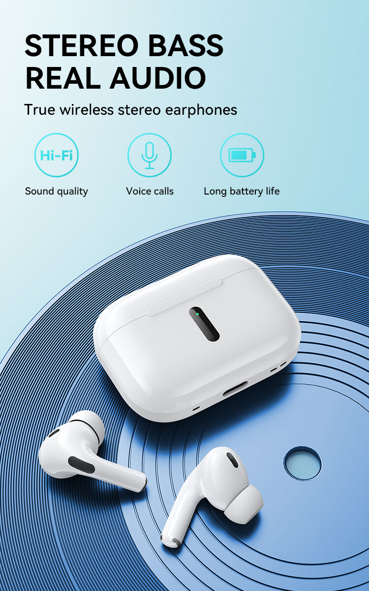 Bwoo True Wireless Earbuds Bluetooth 5.3 Earphones Tws Headset Led ...