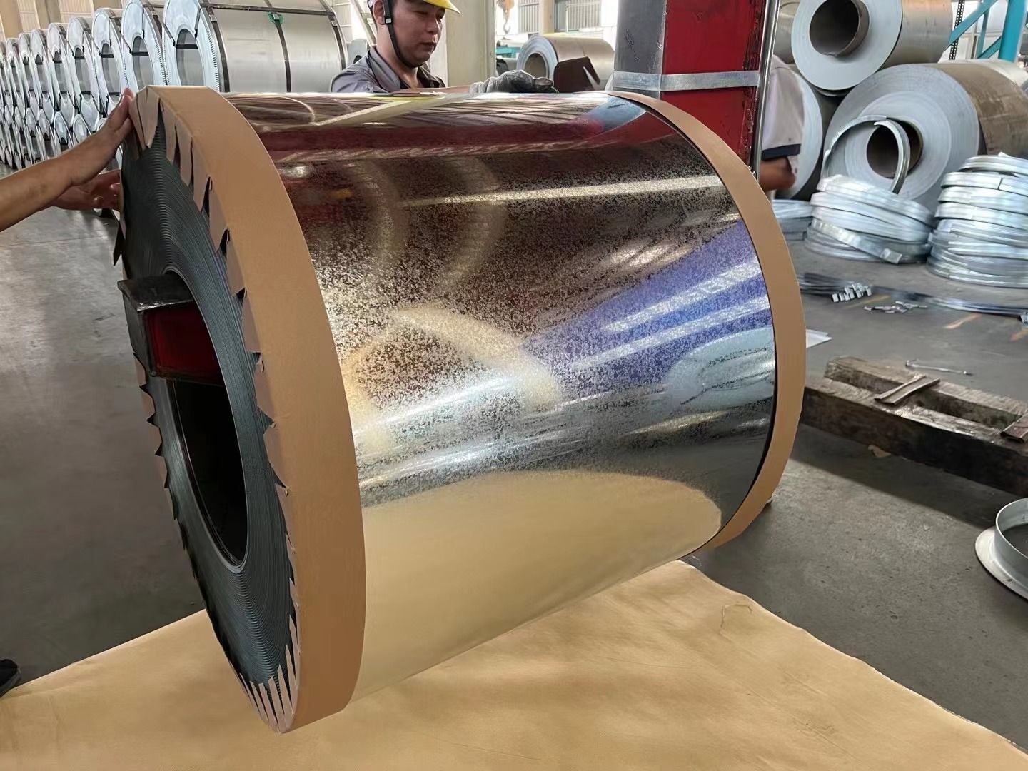 Astm A653 High Quality Wood Grain/brick Pattern Ppgi/ppgl Steel Coil ...