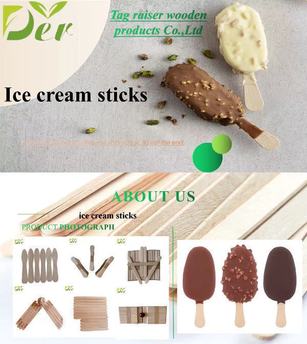 Custom Logo Food Grade Biodegradable Print Customized Natural Popsicle ...