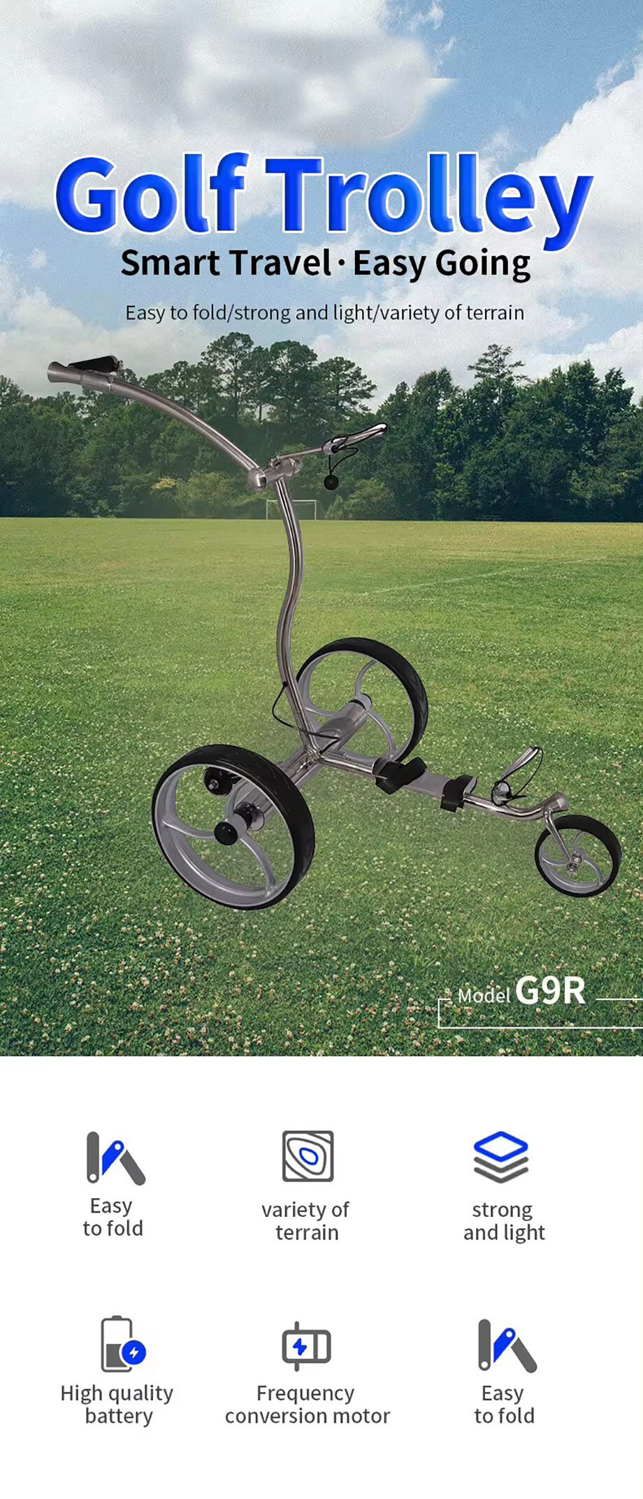 2024 New Arrivals G9r Superb Follow Me Stainless Steel Remote Control ...