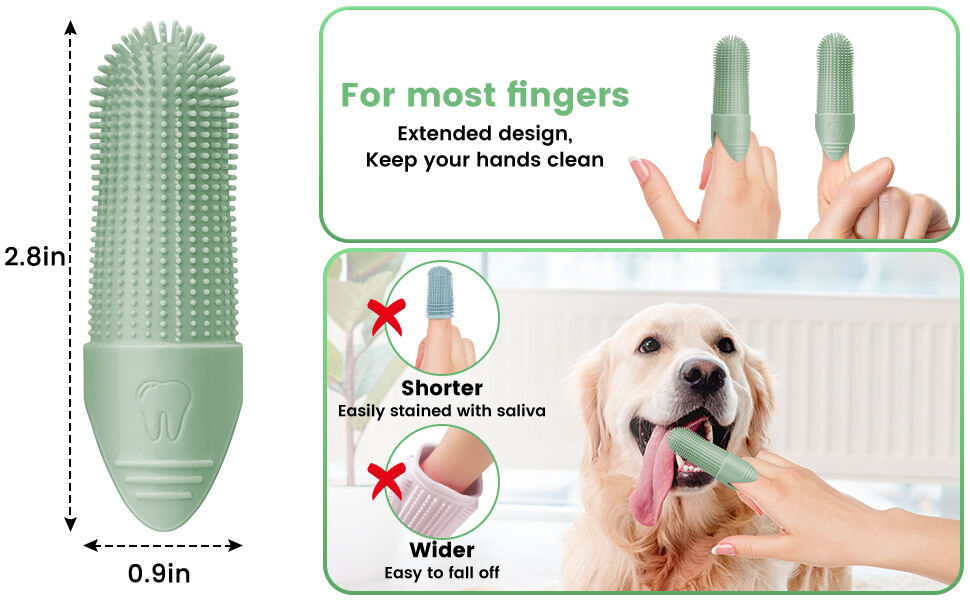 Buy China Wholesale Custom Food Grade Silicone Dog Toothbrush Finger ...