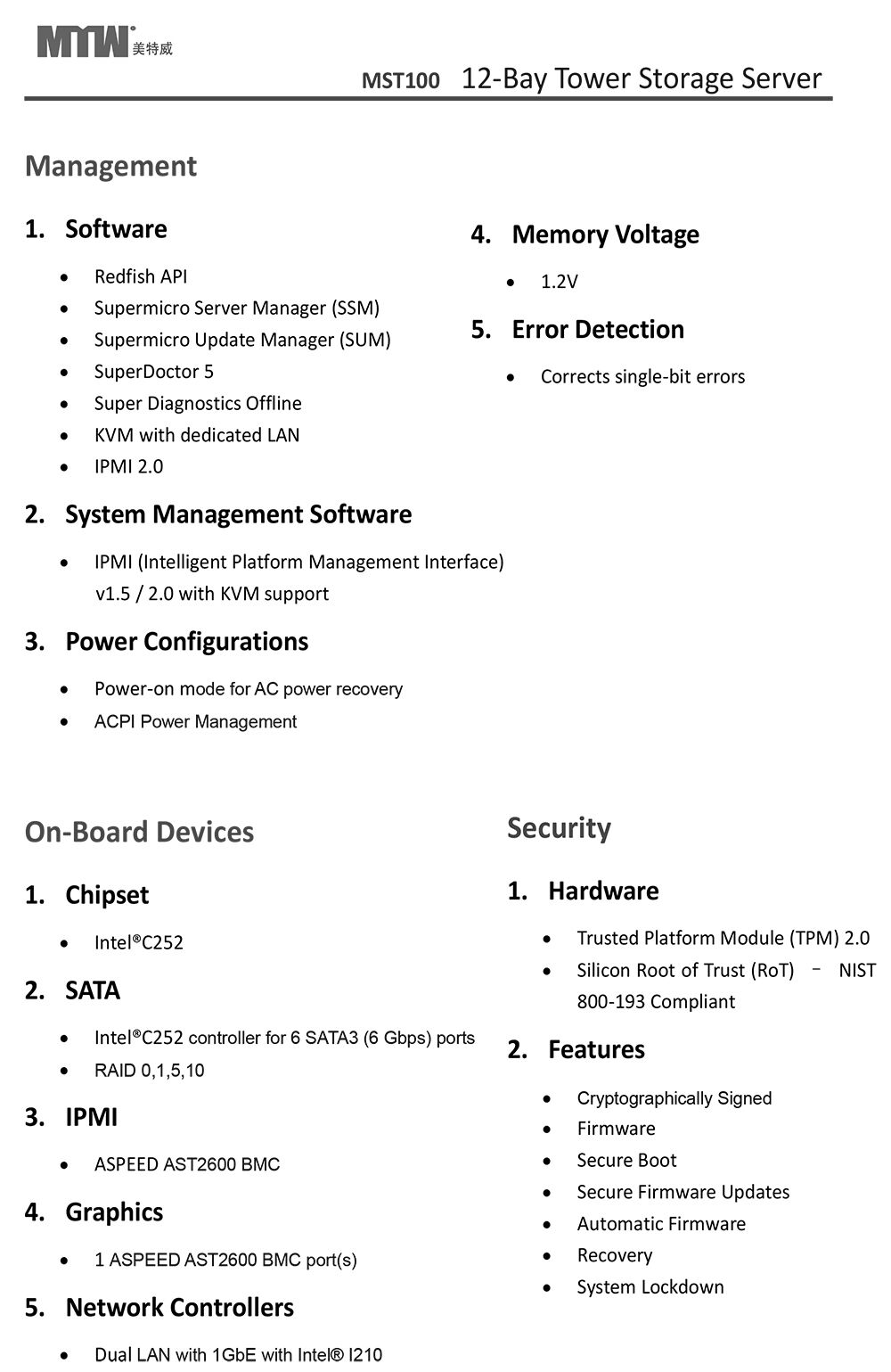 Bulk Buy China Wholesale Mteche Storage-compute Convergence/server ...