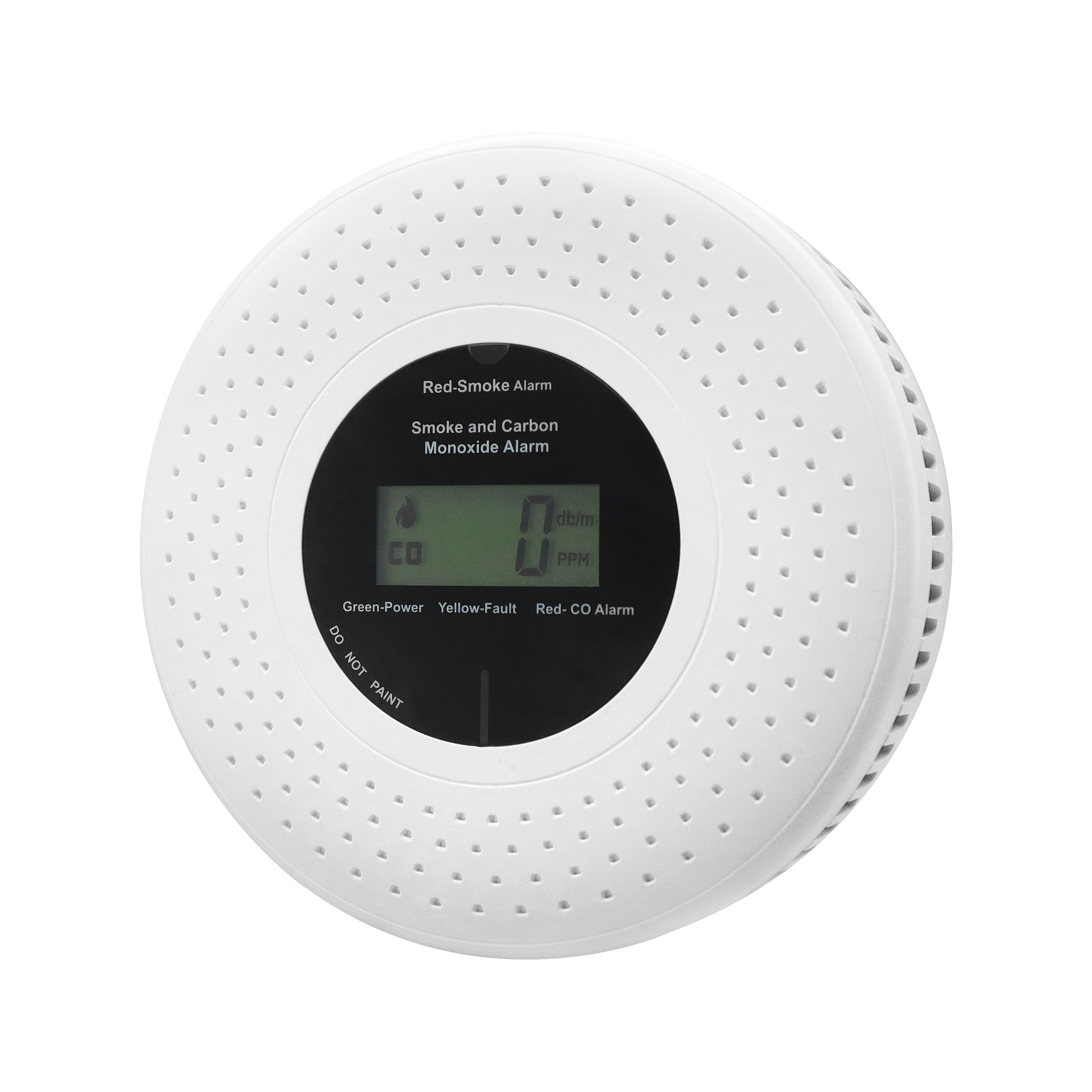 Jkd Smoke +co 2 In 1 Combined Fire Alarm System Battery Operated Smoke ...