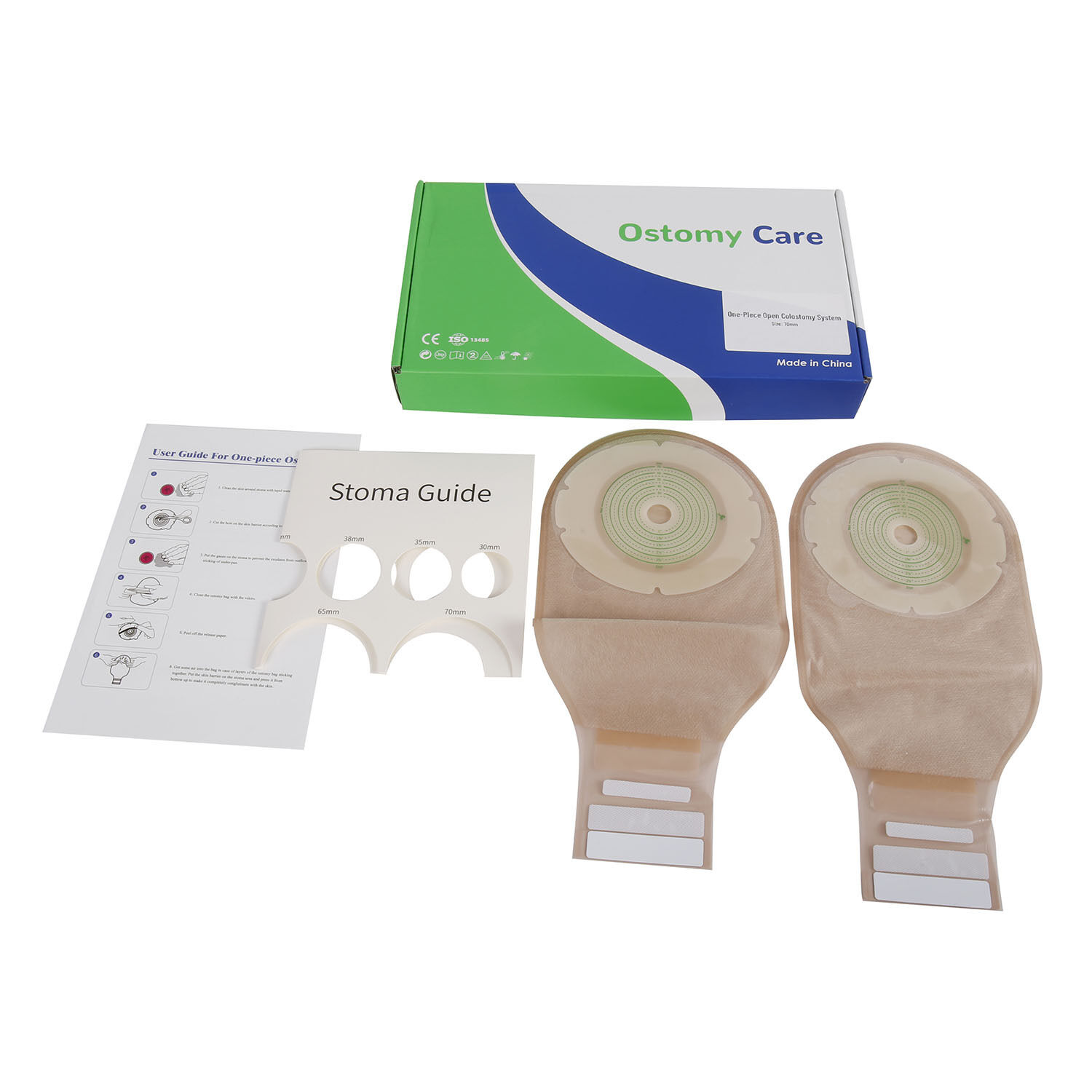 Medical Surgitech Stoma Bag Colostomy Bags Drainable Ostomy Stoma ...