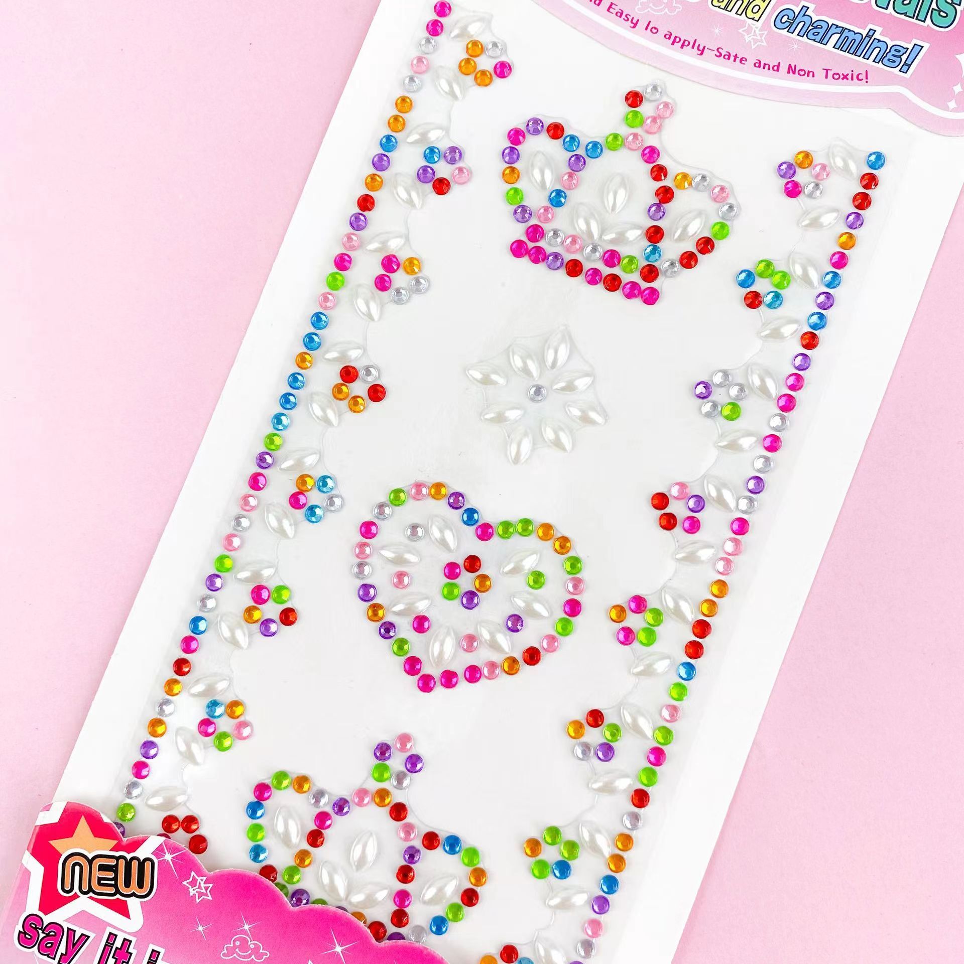 Manufacturer Best Selling Gemstone Stickers Children Crystal Stickers ...