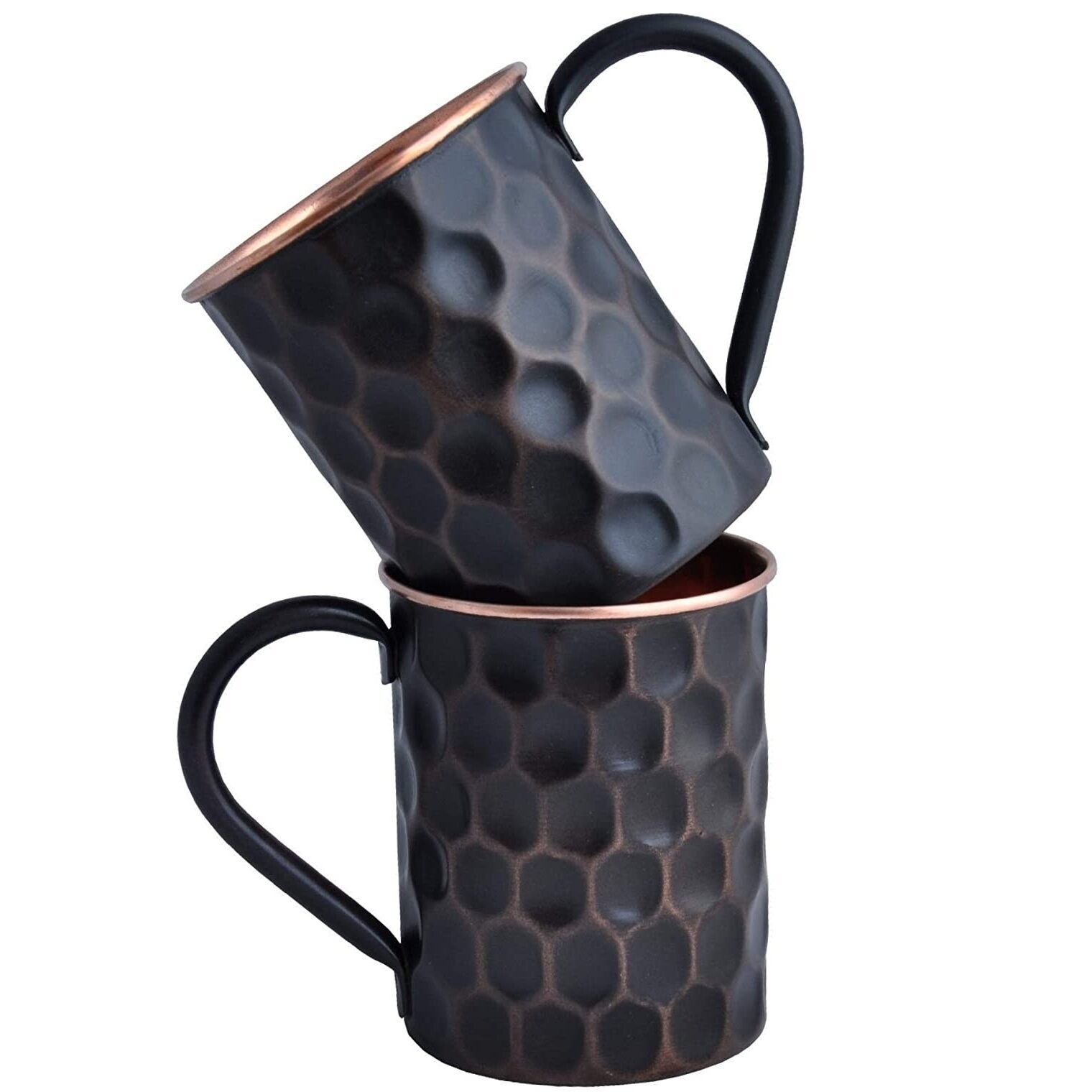 Bulk Buy India Wholesale Pure Copper Black Matte Moscow Mule Mug Newest ...