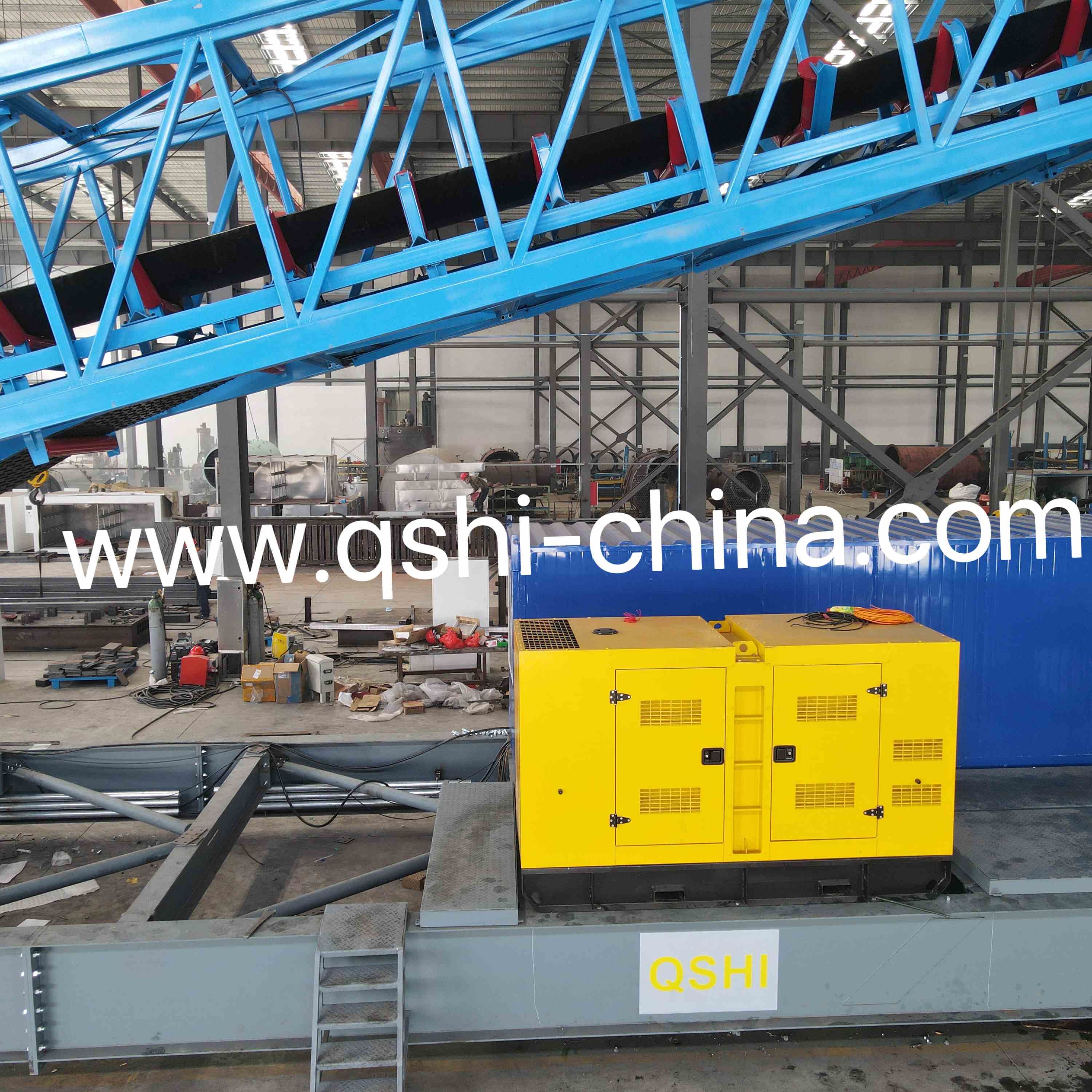Qshi 1300tph Uninterrupted Port Operation Ship Loader And Unloader For ...
