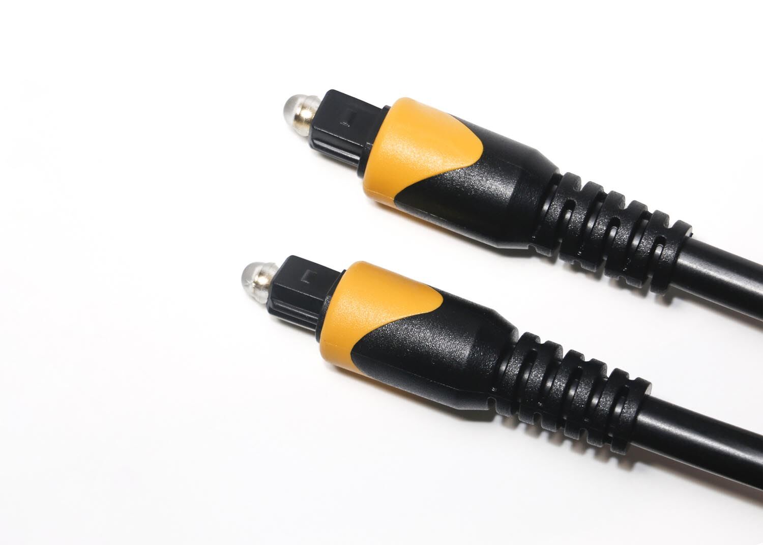 Oem Odm Yellow Black Od5.0 1.5m Audio Optical Fiber Cable For Soundbar ...