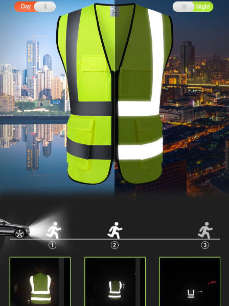 Reflective Outdoor Reflective Adult Safety Vest - Buy China Wholesale ...