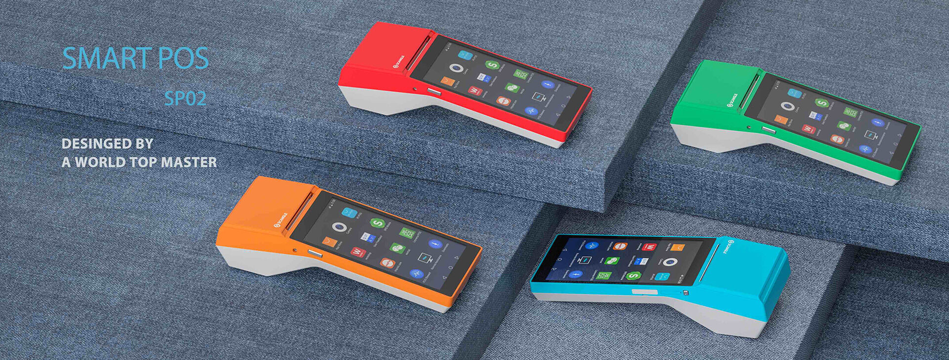 Scangle New Model 4g Handheld Pos Android Pos Terminal With 58mm Printer With 2d Scanner For ...