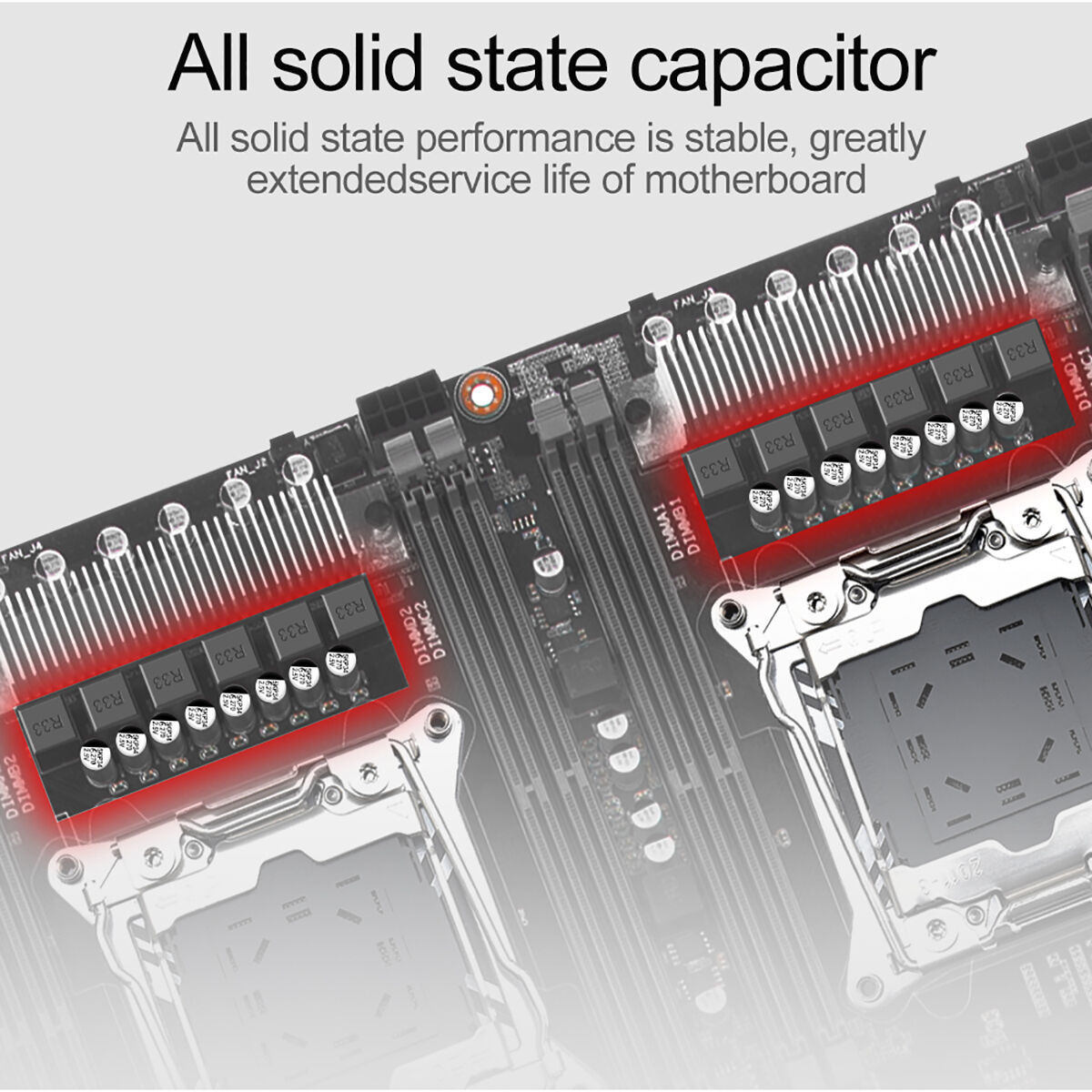 X99 Dual Socket Motherboard,mining Motherboard 6 Gpu Lga 2011-3 Dual ...