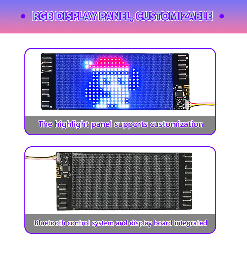 Mini Led Signs Rechargeable Wireless Bluetooth Led Message Sign Smart ...