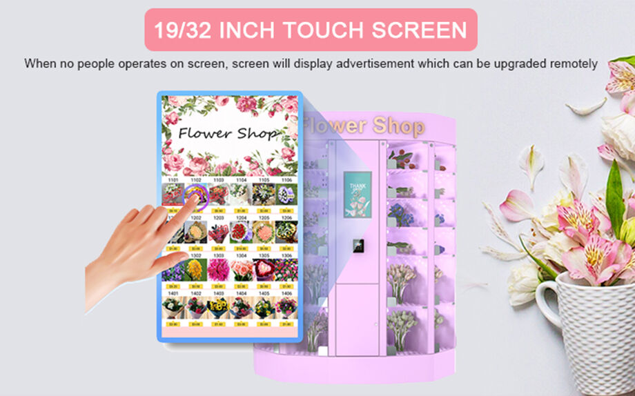 Winnsen Automatic Outdoor Flower Vending Machine For Selling Bouquets ...