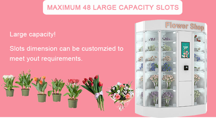 Winnsen Automatic Outdoor Flower Vending Machine For Selling Bouquets ...