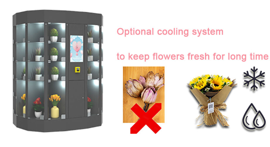 Buy China Wholesale Refrigeration Locker Vending Machine Flower Vending ...