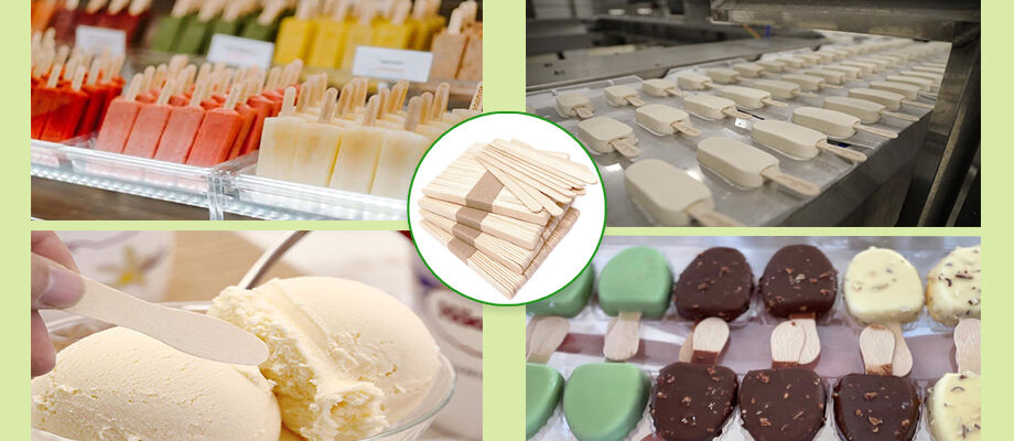 Buy China Wholesale Wooden Ice Cream Stick Popsicle Stick 114mm 93mm ...