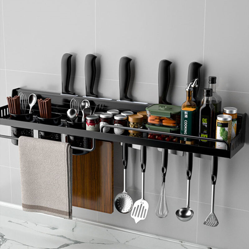 Wholesale Multipurpose Wall-mounted Hanging Spice Pot Steel Organizer ...