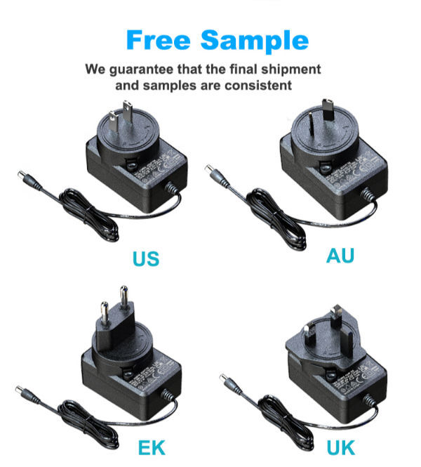 Hot Selling 12 Watt Universal Plugs Ac Dc Adapter With Interchangeable ...