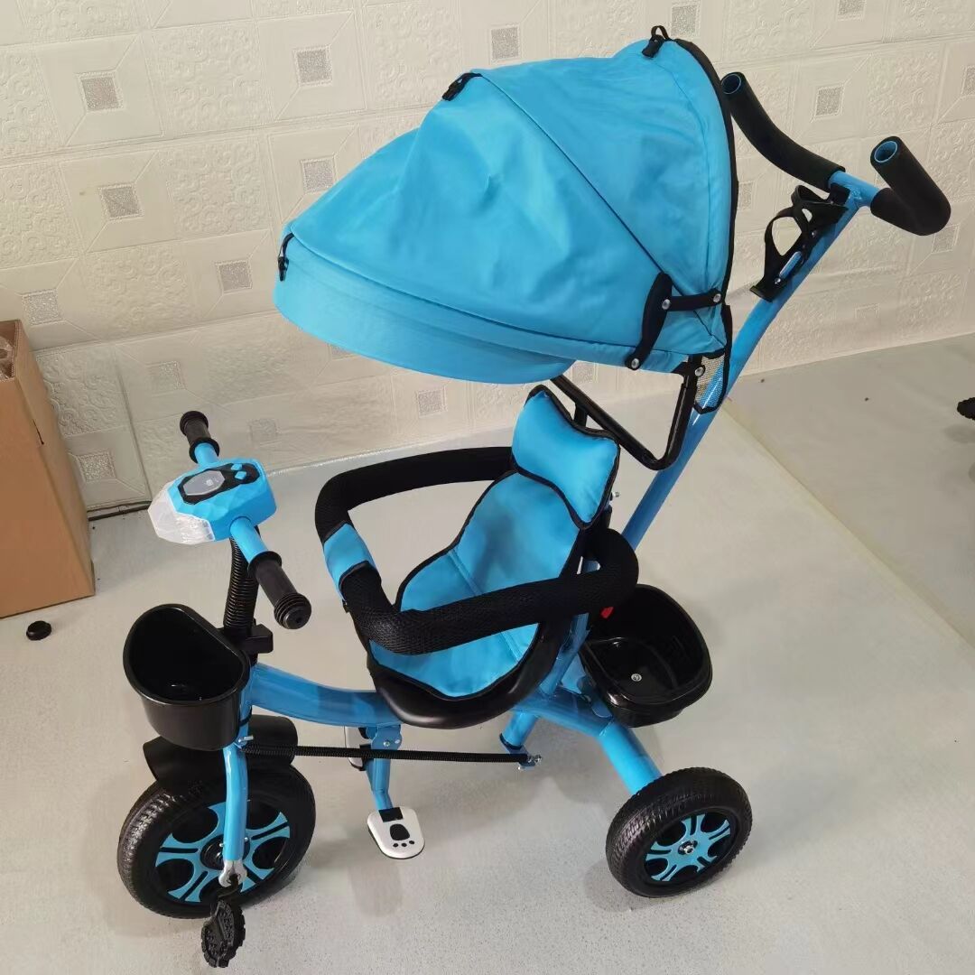 The New Children Tricycle Can Sit And Play /children Bicycle Rotating ...