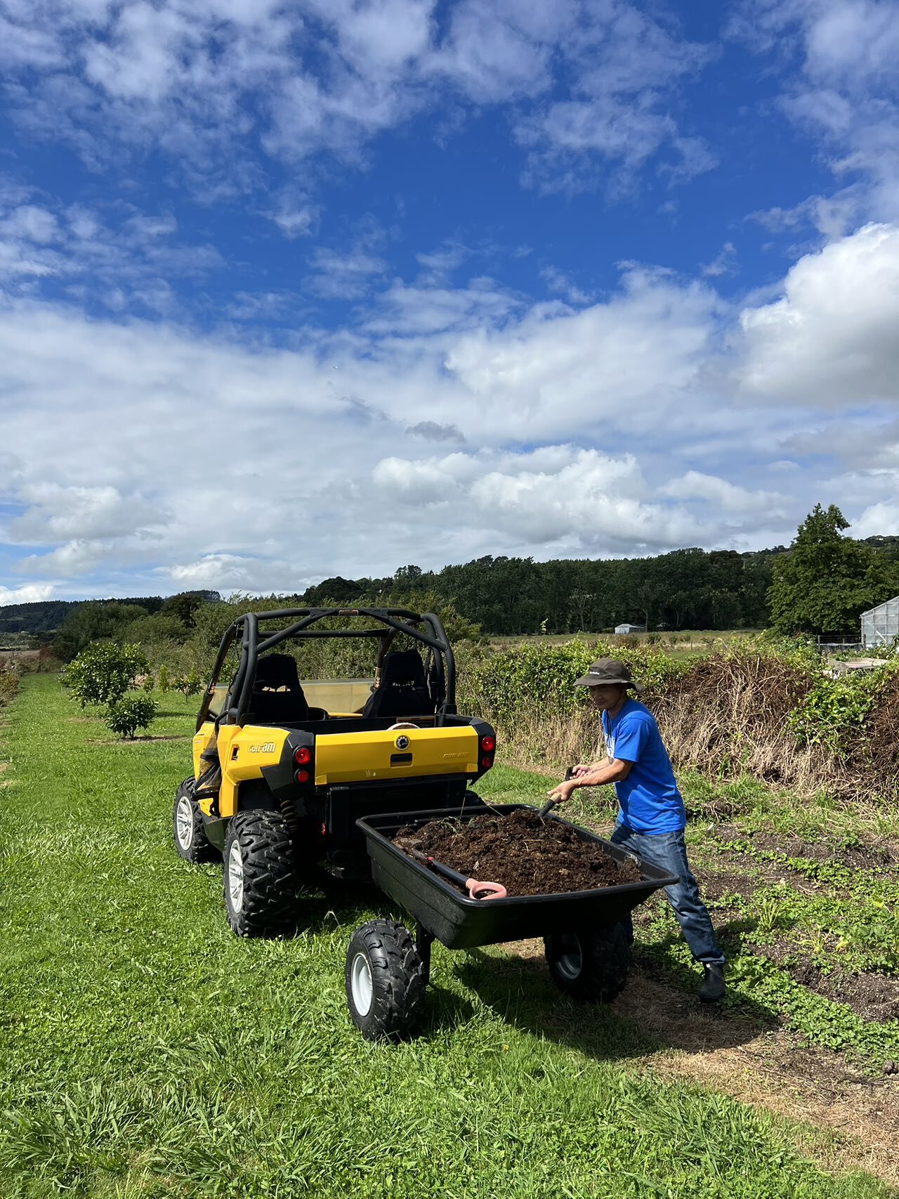 Atv/lawn/garden Utv Utility Trailer For Farm And Garden - Buy China ...