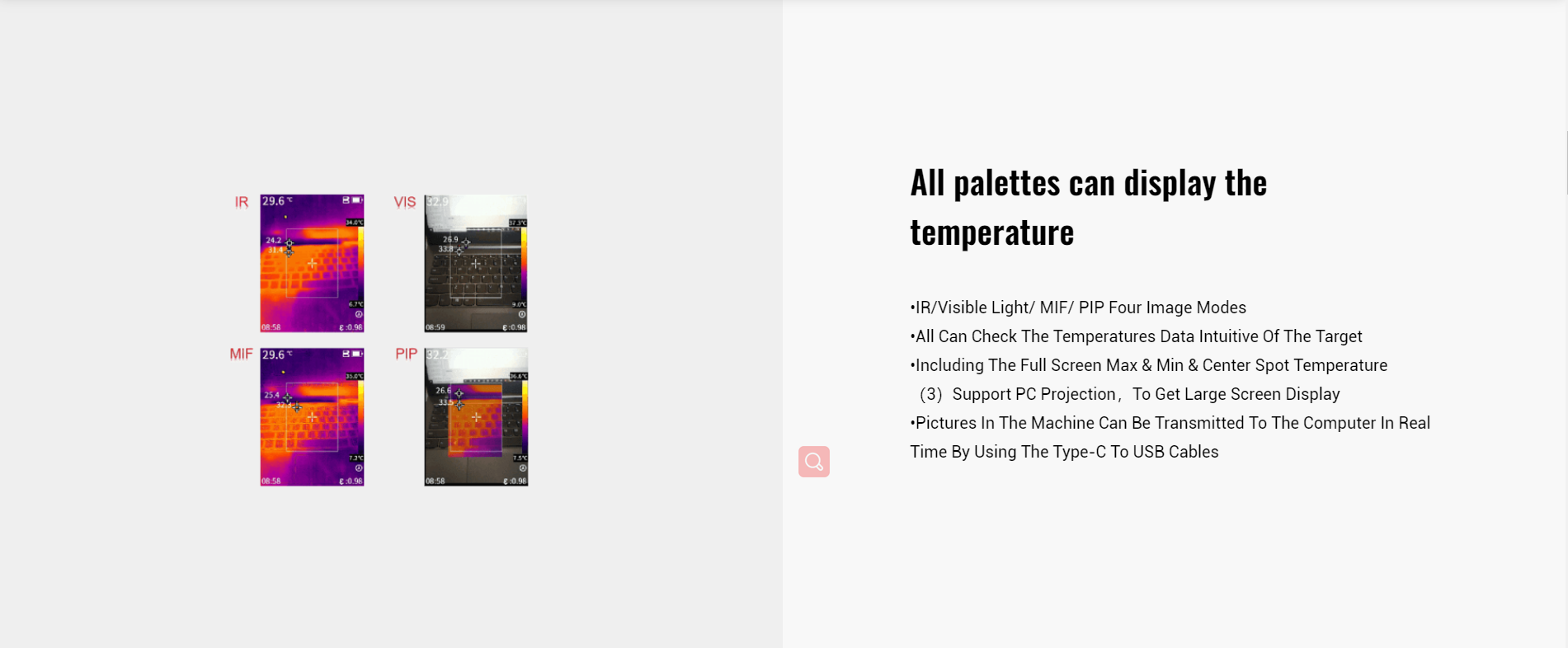 Guide Pc210 Thermal Camera 256x192 Infrared Module Thermal Imager Pc ...