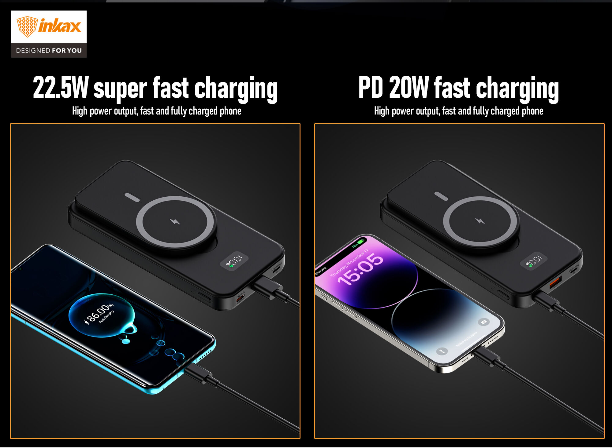 Factory Direct High Quality China Wholesale Inkax 15w Power Bank ...