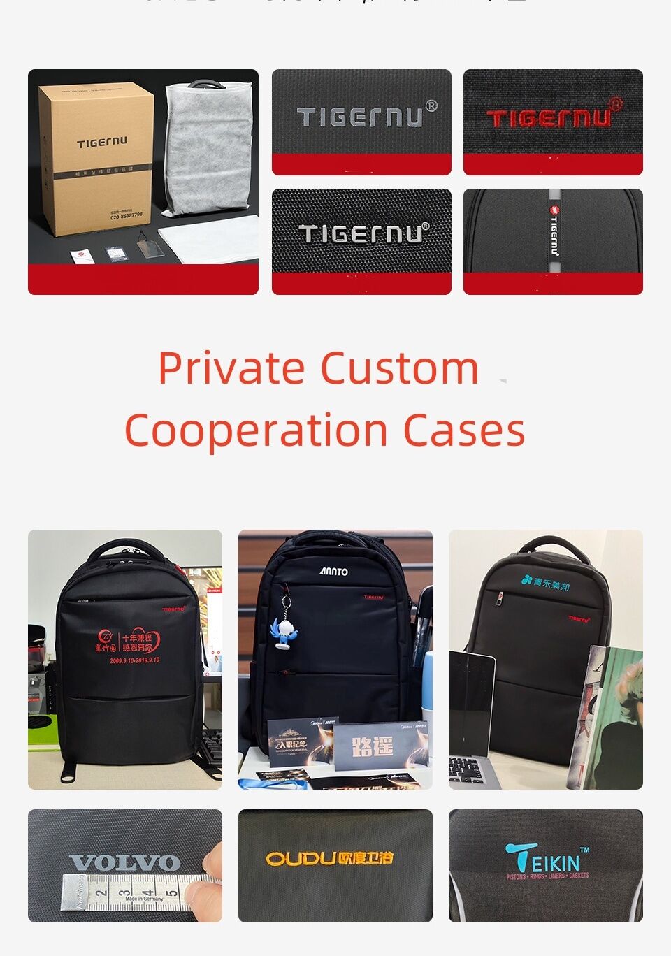 4-in-1 Backpack With Detachable Straps, 200d Nylon+leather Laptop Bag ...