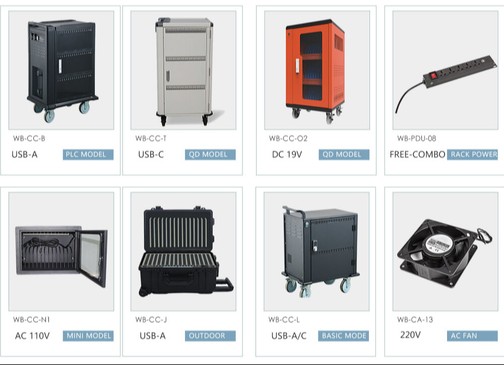 30/32 Bays Usb-c Laptop Charging Trolley With Led Charging Status - Buy ...